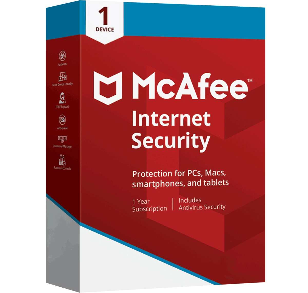 McAfee Internet Security - 1 Jaar - Nederlands - Windows / Mac ...